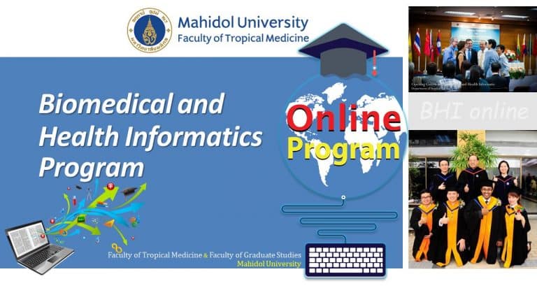 BHI Online Biomedical and Health Informatics Mahidol Online Program e ...